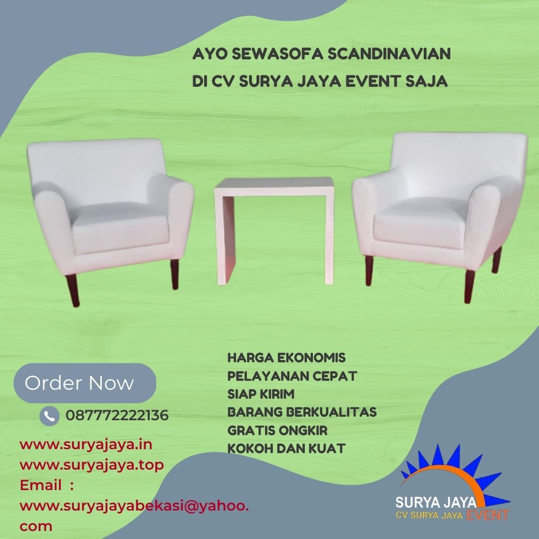 Sewa Sofa Di Jakarta Kualitas Pelayanan Terbaik