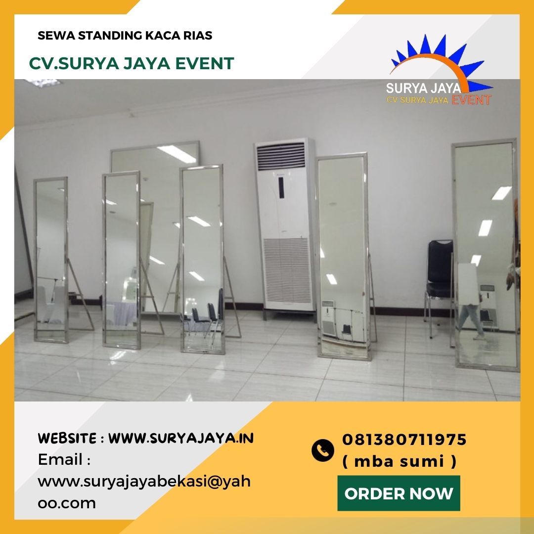 Sewa Standing Kaca Rias Full Body Cimanggis Depok