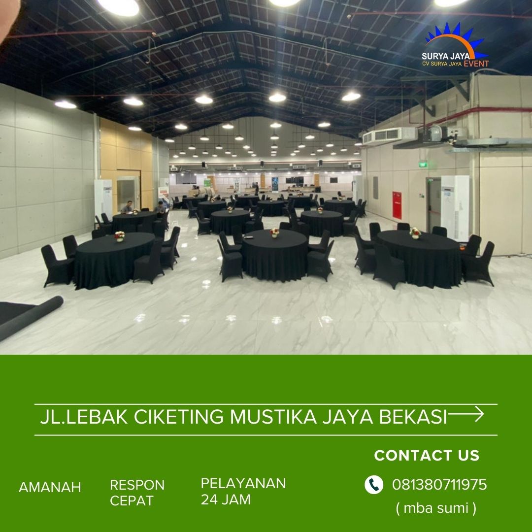 Menyewakan Meja Kursi Untuk Event Ramadhan 2024 Jakarta