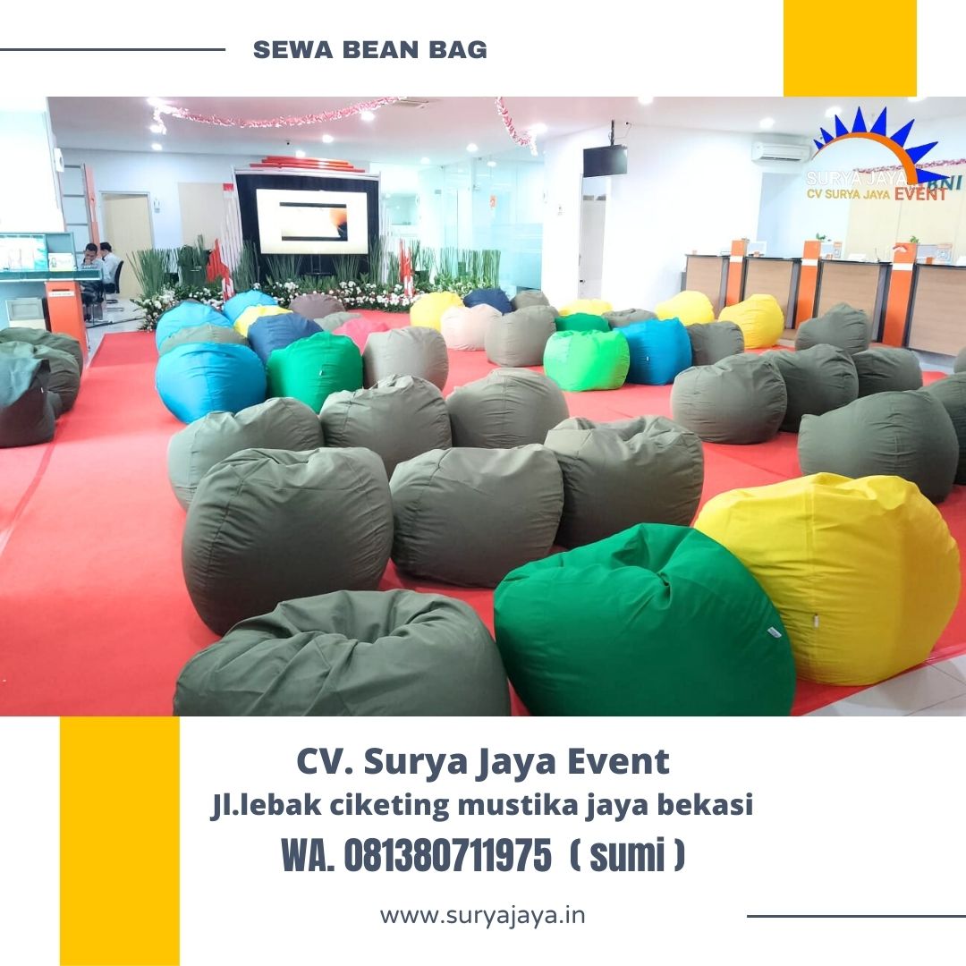 Sewa Bean Bag Ukuran S M Dan L Di Jakarta