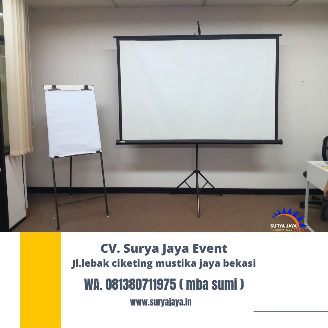 Sewa Screen Proyektor Dan Plif Chart Berkualitas Di Jakarta